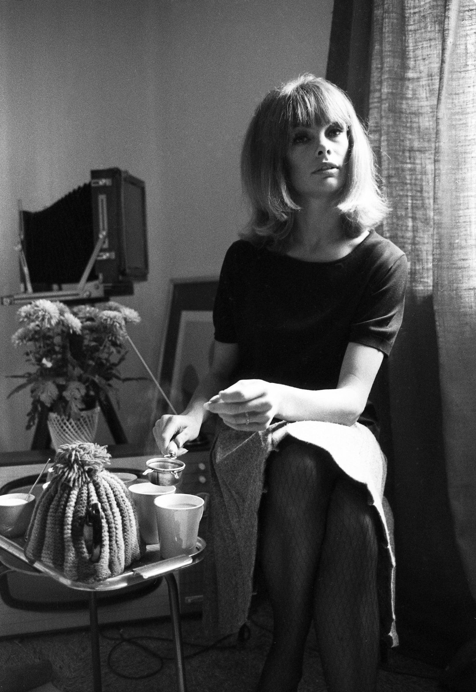 Jean Shrimpton Today Jean Shrimpton And Celia Hammond Wearing An